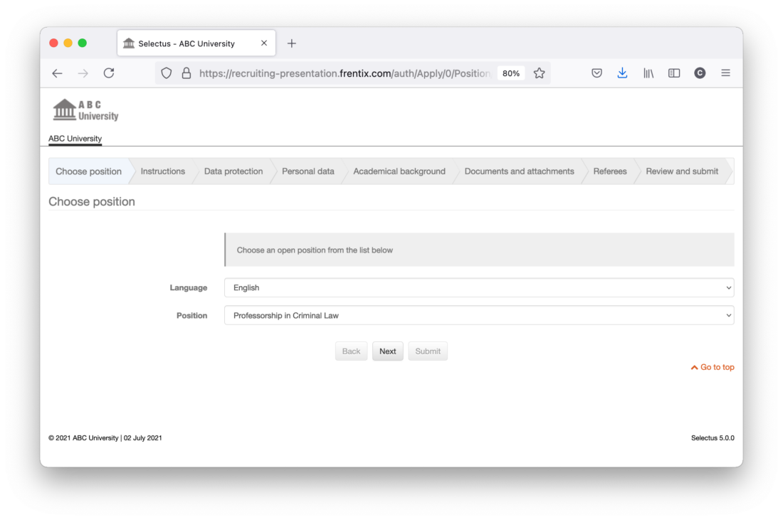 Selectus Feature Focus: Bewerbungsworkflow anpassen - Selectus Solutions